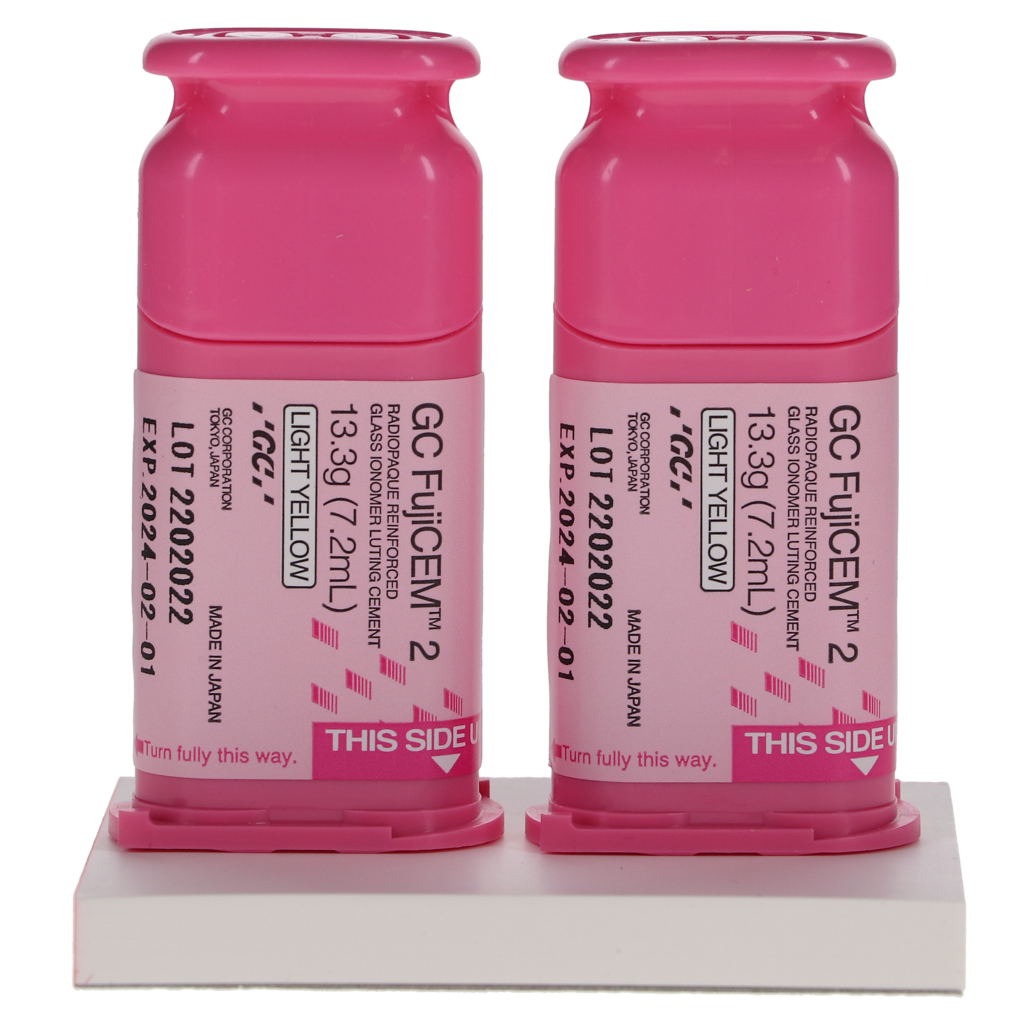 FujiCEM 2 Glass Ionomer Luting Cement Automix Paste Pack Refill 7.2 ml 2 Pk